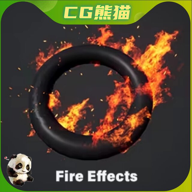 UE4 Unreal 5 Fire Effects Fire Ring Spark Smoke Gun Flamethrower ...