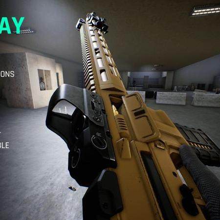 UE5 Realistic Assault Rifle FPS Template Realistic Shooter Game Template