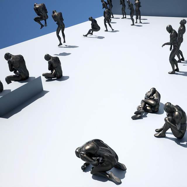 UE5 Unreal 5 Asylum NPC Madhouse Criminal Mental Patient Patient Animation Pack