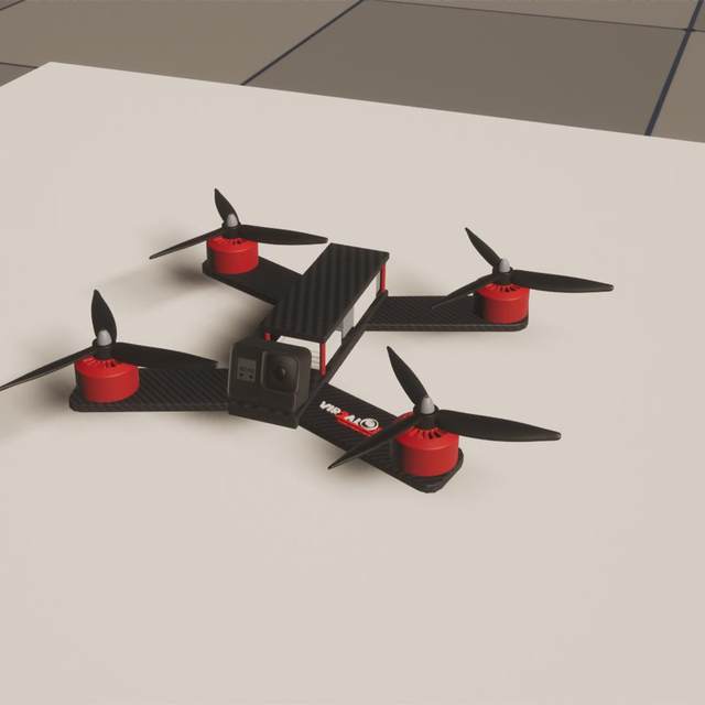 UE5 Unreal 5 Gameready Flyable FPV Drone-Quadrocopter Drone Blueprint