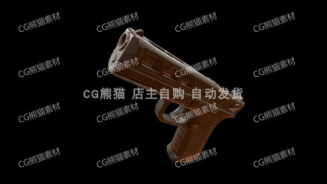 UE4 Unreal 5Austrianautomaticpistol Austrian automatic pistol weapon model