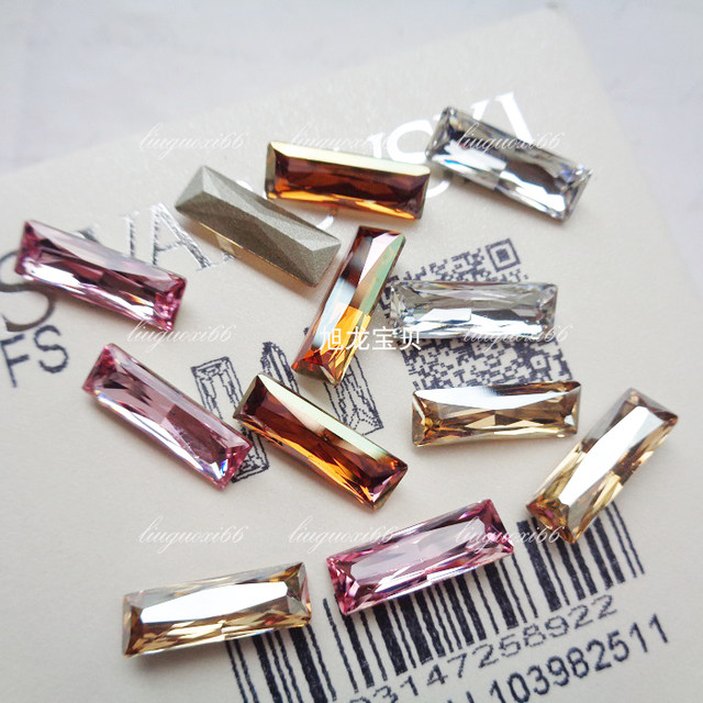 Austrian sharp bottom rectangle 4547 right -angle rectangular nail ...