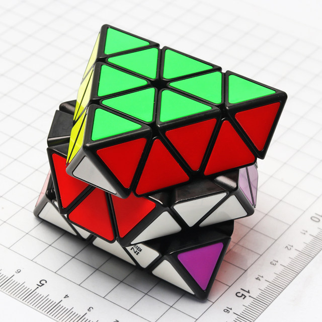 Qiyi Octahedron Rubik's Cube Alien Racing Pyramid Triangle Magic Tower ...