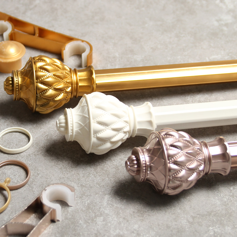 Customizable Aluminum Alloy Roman Rod Track with Complete Installation ...