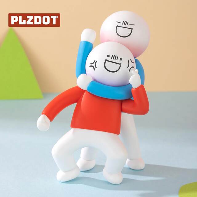 New Product Plzdot Xiaolan and His Friends Abstract Series Blind Box ...