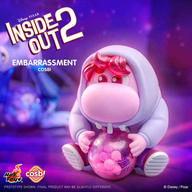 Genuine HotToys Inside Out 2 Series Blind Box Joyful Figures Ornaments ...