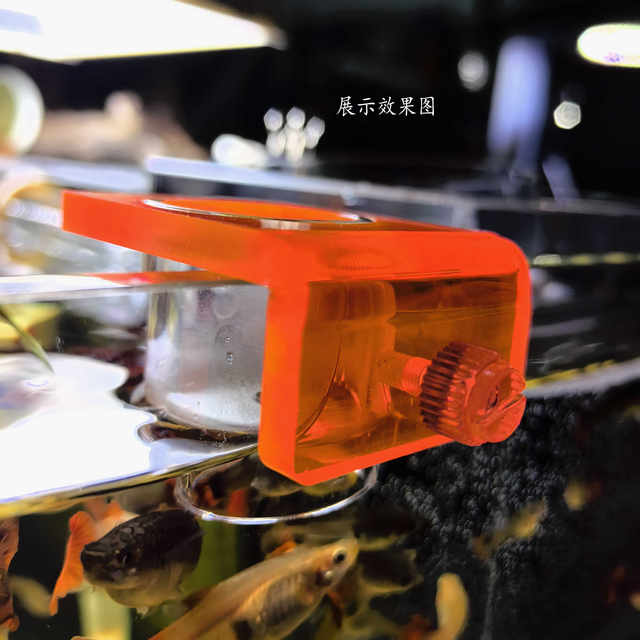 Fish tank feeder Xiaoyu feeds the wall of the wall magnetic suction ...