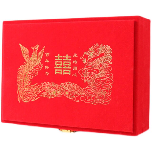 Sanjin Hardware Set Box Wedding Gold Jewelry Jewelry Box Marriage ...