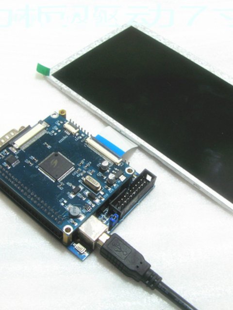 Struggle STM32 development board supporting SSD1963 display drive board ...
