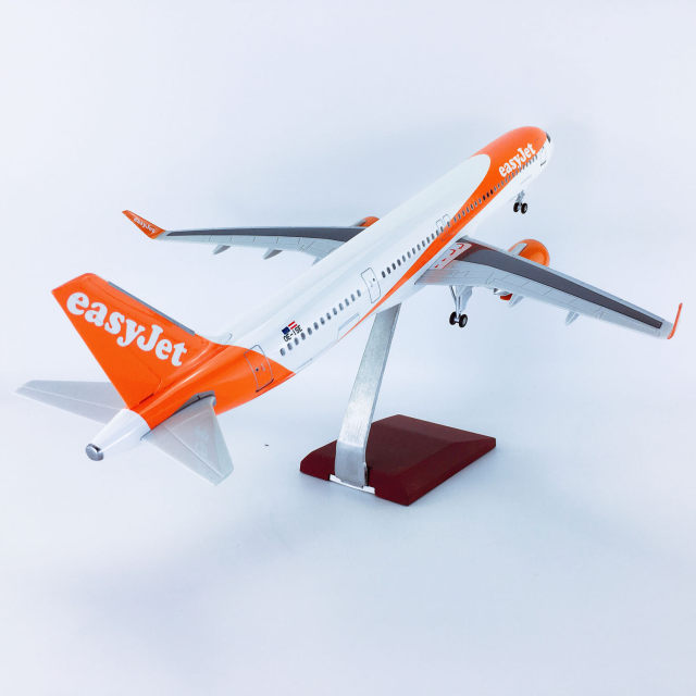 New version of ABS material with wheels assembled 45cm aircraft model ...