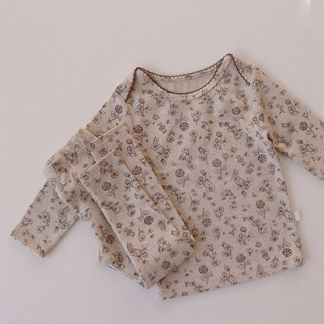 Baby spring clothes ins, Korean female baby lovely ladylike flower ...
