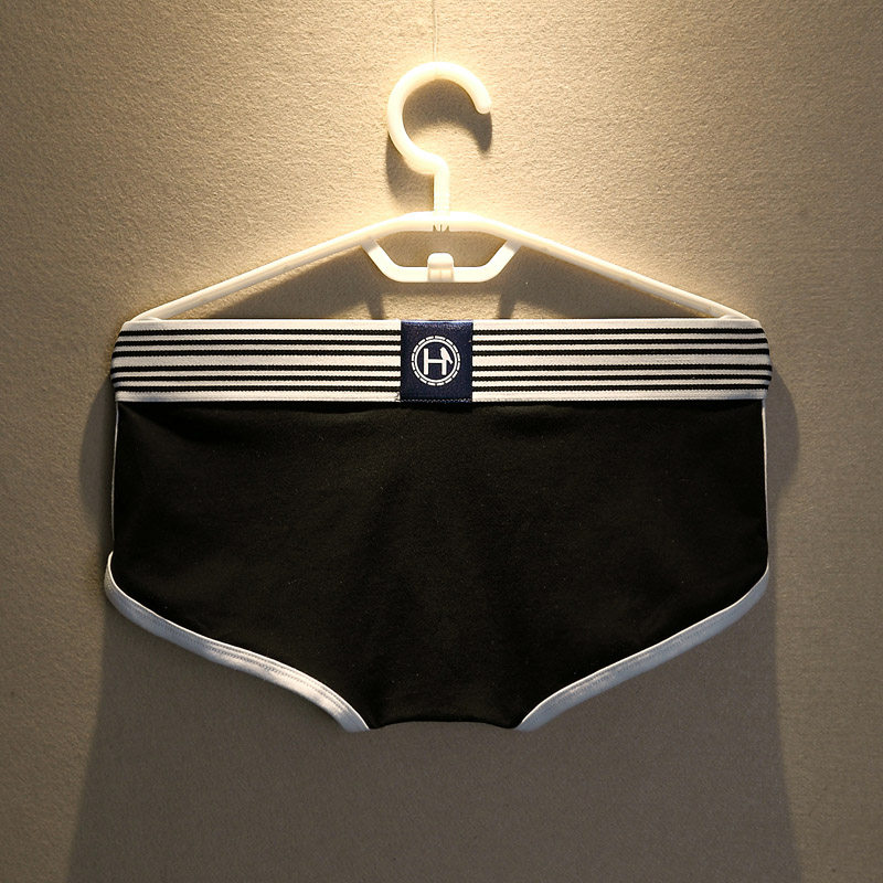 3-pack of pure cotton men's underwear, men's boxer briefs, Korean ...