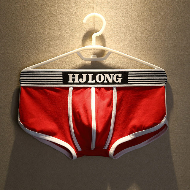 3-pack of pure cotton men's underwear, men's boxer briefs, Korean ...