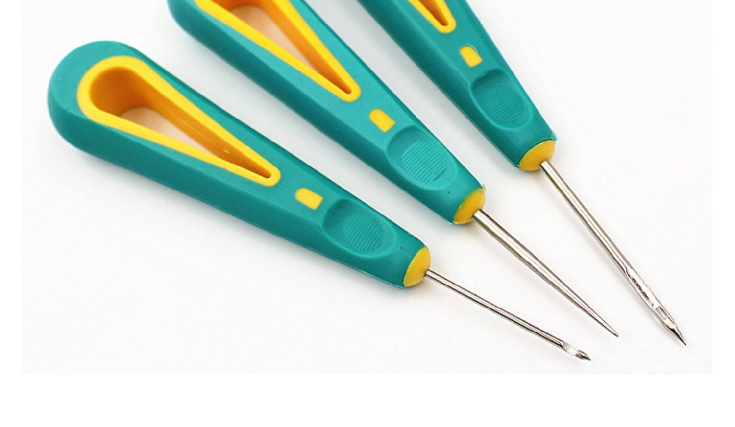 Shoe repairing silicone handle picking needle with thousands of ...