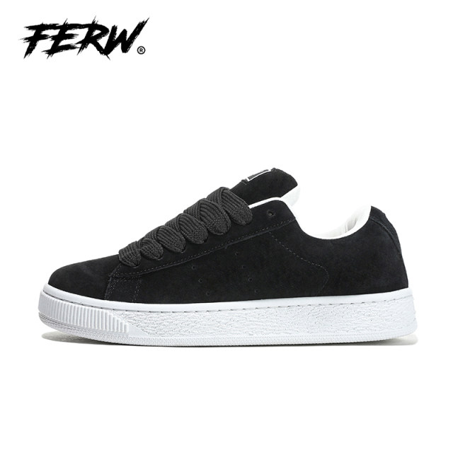 FERW FERW national fashion shoes students casual all-match black sports ...