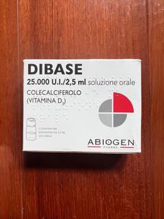 意大利DIBASE.维生素D3滴剂25000UI 2.5ml2只装促进钙吸收缓抽筋-淘宝网