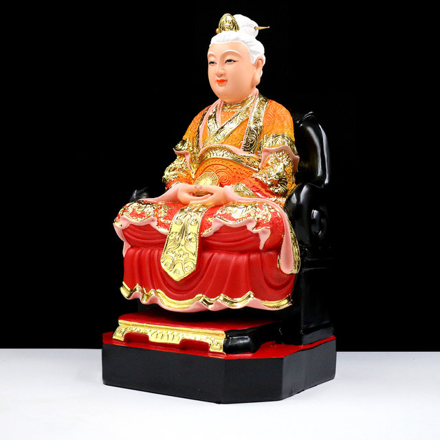 Wuji Old Mother Statue Resin Ornaments Wuji Old Mother Twelve Old Mothers Home Crafts Ornaments
