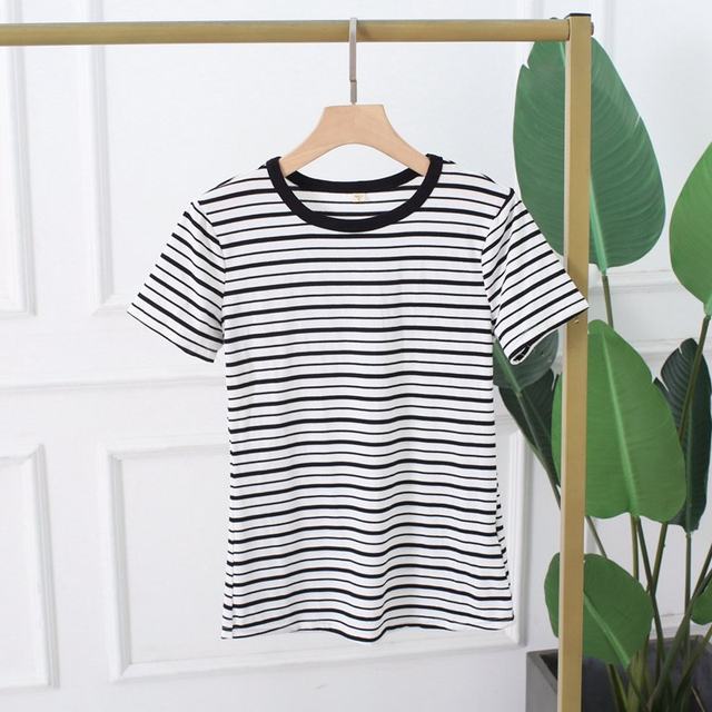 Broken code short-sleeved T-shirt processing, leaking fashion clothes ...