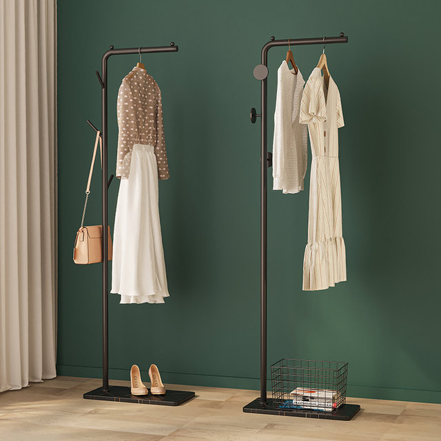 Landing hanging hanger bedroom Move light luxury, easy to hang clothes ...