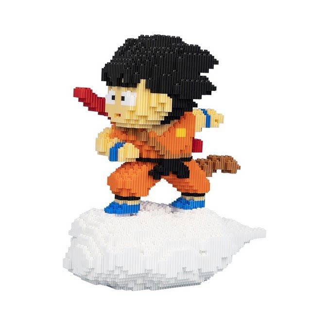 Dragon Ball Assembling Building Blocks Wukong Le Small Particle High ...