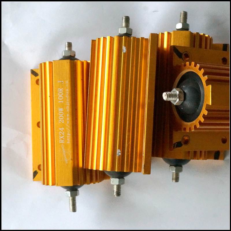 200W 黄金电阻 水泥电阻 铝合金电阻大功率 100欧 200W100Ω RX24-淘宝网