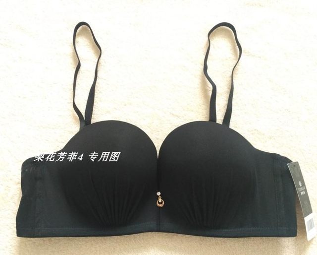 Isela ABC medium-thick cup sexy push-up comfortable half-cup push-up ...