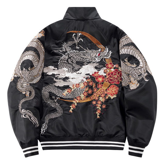 Special Autumn and Winter National Tide Hengxu He Qinglong Embroidered ...