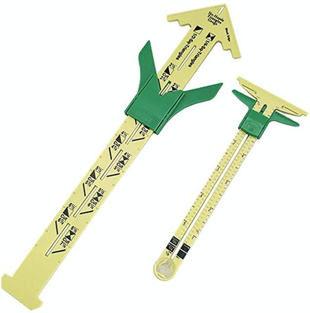 DIY multifunctional five-in-one patchwork ruler patchwork tool ruler ...
