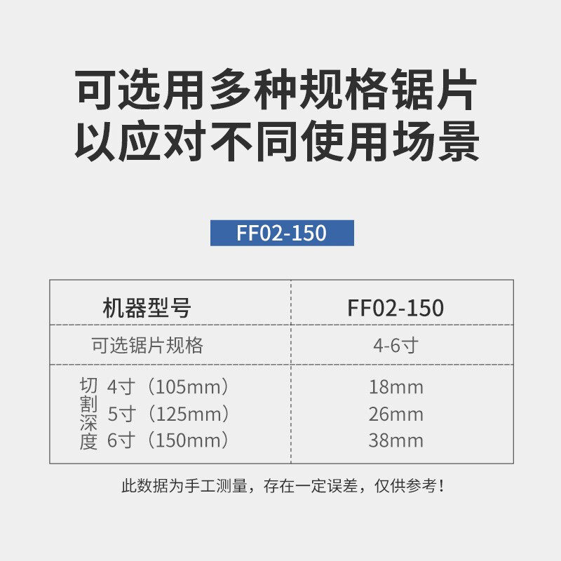 Woodworking Table Saw - Dust-Free Multi-Function Household Electric Saw Precision Saw FF02-150