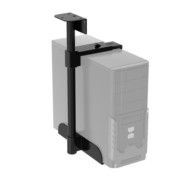 Desktop computer host stand suspension desk under the wall -mounted ...