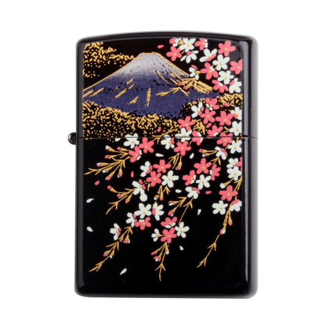 Genuine ZIPPO lighter Japanese version Japanese style Kinaki painted ...