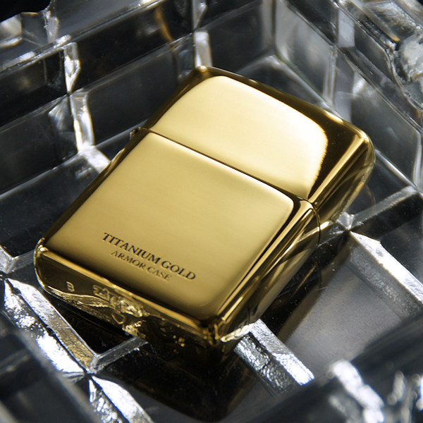 Japan's genuine original lighter ZIPPO titanium armor windproof coal ...