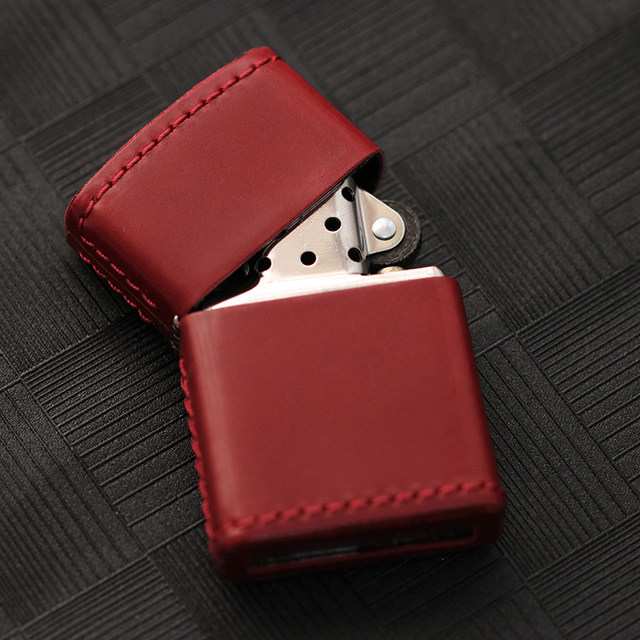 Genuine imported zippo hip -hip leather leather lighter high -end ...