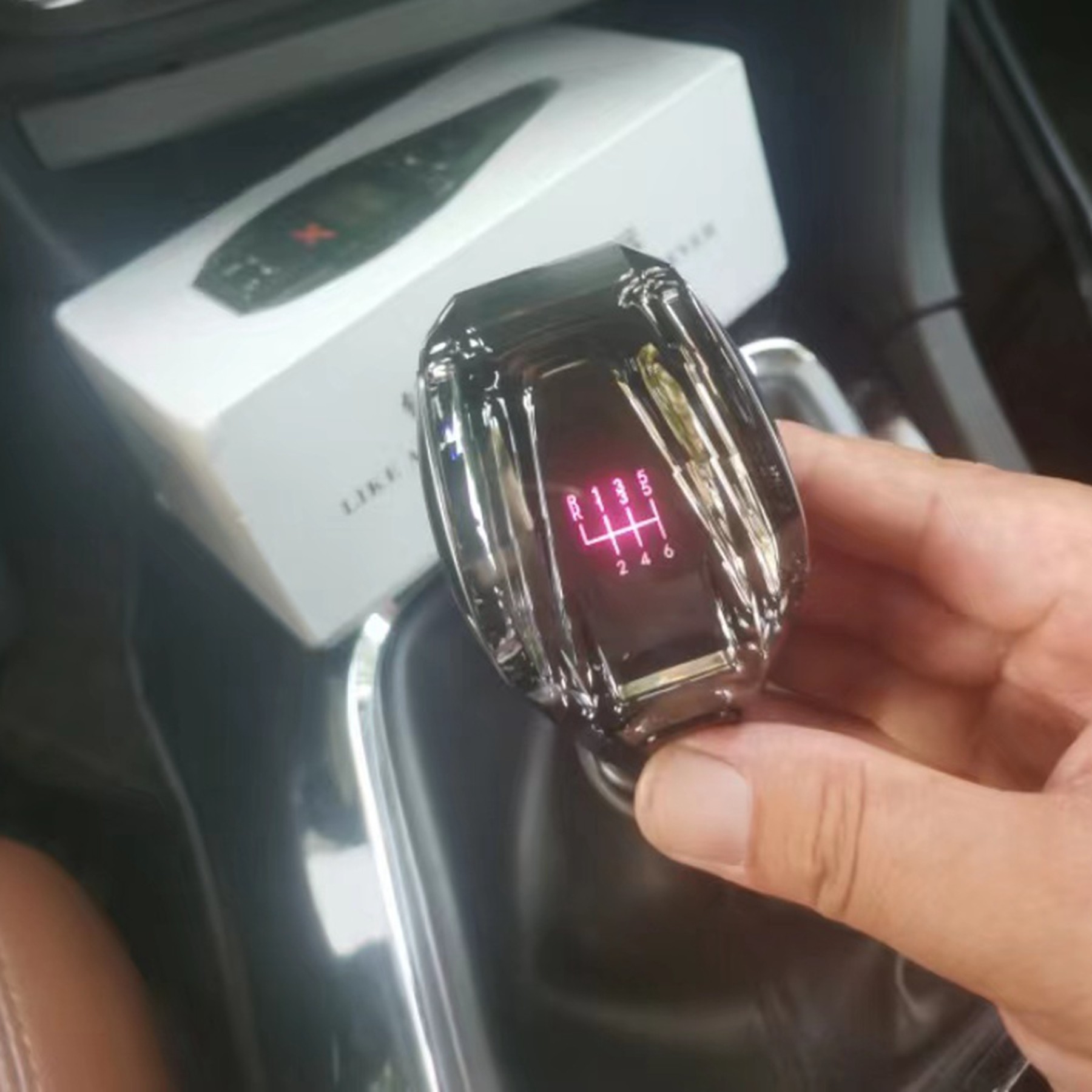 Banster Modified Crystal Gear Lever Gear Head Gear Head Suitable for ...