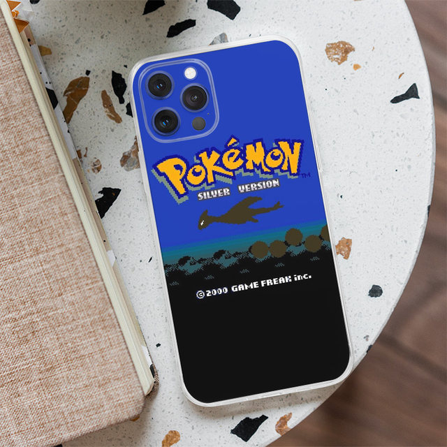 Pixel Pokemon Silver Lugia Cartoon Phone Case XS/XR Suitable for ...