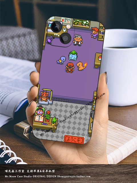 Pixel Yusanjia Pokémon mobile phone case suitable for iPhone14 Xiaomi ...