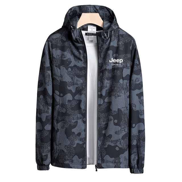 JEEP Jeep Jacket Men's 2024 Spring New Camouflage Extra Large ...