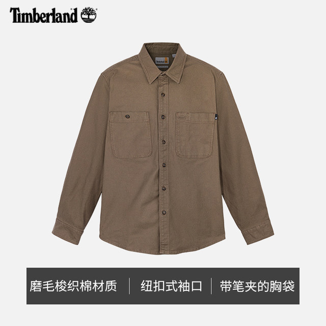 Timberland Timberland official men's shirt jacket 24 autumn new outdoor ...