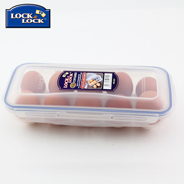 LOCK&LOCK rectangular plastic crisper egg crisper storage box food box ...