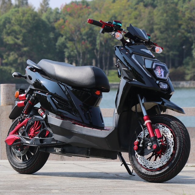 New Julong Electric Motorcycle 72V High -speed Motor Washing Double ...