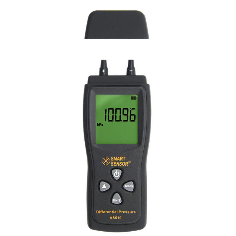 Sima AS510 Handheld Digital Pressure Gauge Micro Differential Pressure Gauge