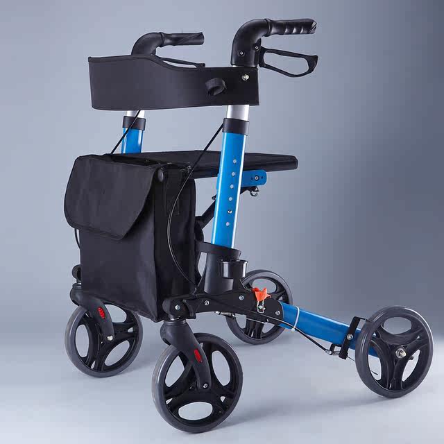 Stroller for the elderly can sit and travel, lightweight folding ...