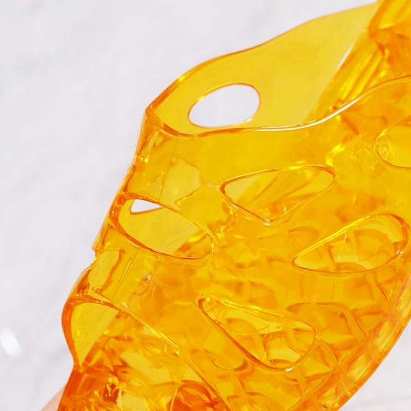 Chanclas con Cuña de Cristal para Mujer Hibuka - Sandalias de Plástico ...