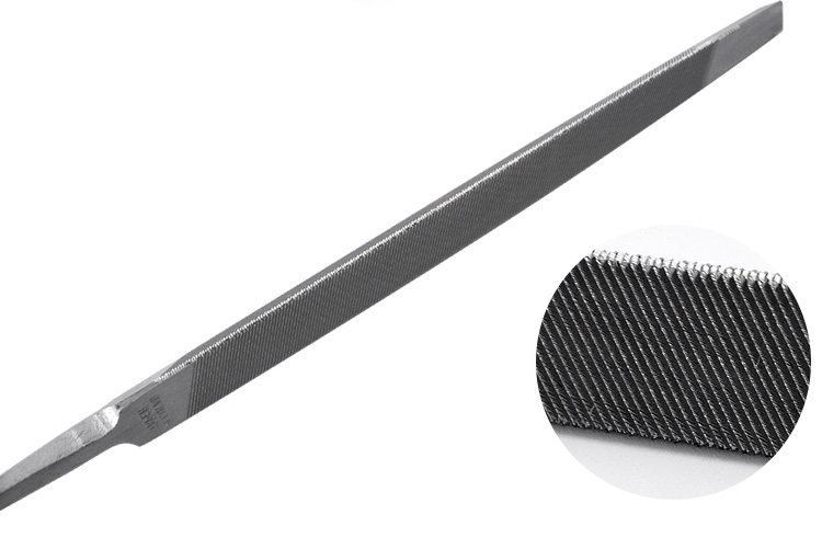 Lima Triangular Afilada Nicholson - Acero Aleado, Dientes Finos