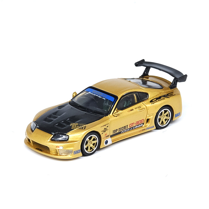 INNO 1:64 Toyota Speedmaster SUPRA (A80) TOP SECRET GT300 Simulated Car ...