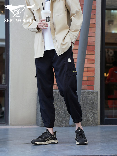 Seven Wolves men's shoes men's sports shoes loose sweat feet casual ...