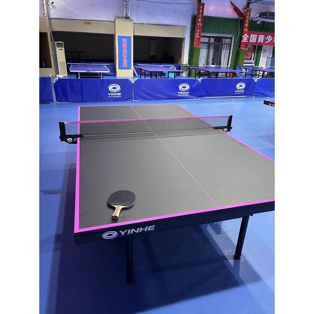 Galaxy professional table tennis table Y1202 25mm contest black ...