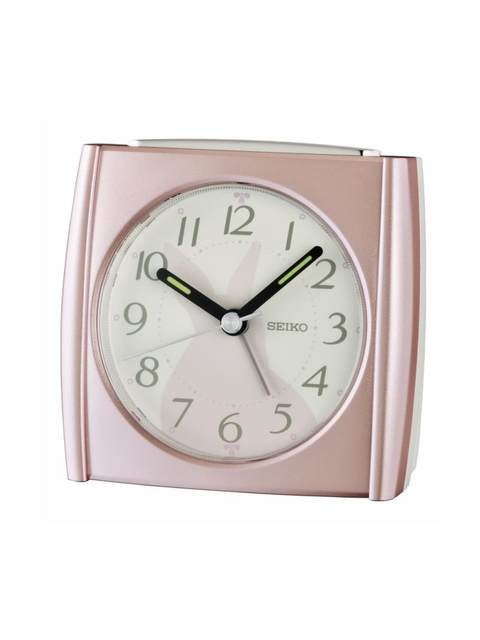 SEIKO Seiko alarm clock mute light anti-snooze luminous bedroom bedside ...