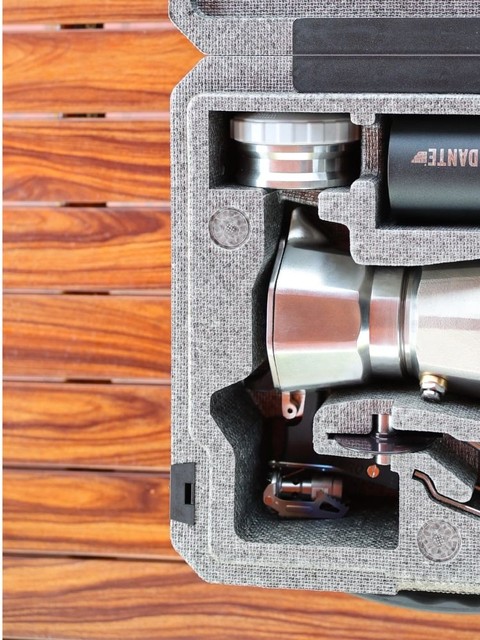 Colbro Outdoor Travel Coffee Set Portable Storage Bag Bean Grinder Moka ...