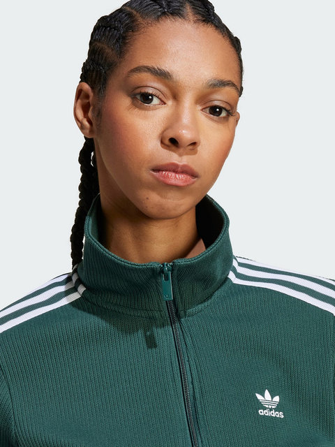 adidas Adidas Clover Women's 2024 Autumn and Winter Stand Collar Retro ...